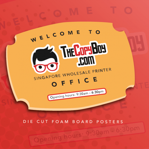 Foam Board Posters – The Copy Boy