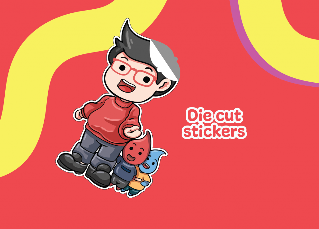 Mirrorkote Stickers Labels (Die-cut) – The Copy Boy