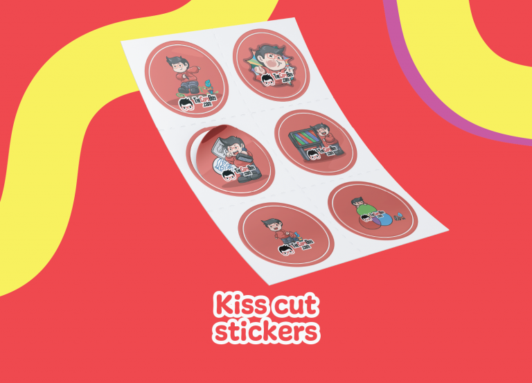 White Waterproof PP Stickers Labels (Kiss-cut) – The Copy Boy